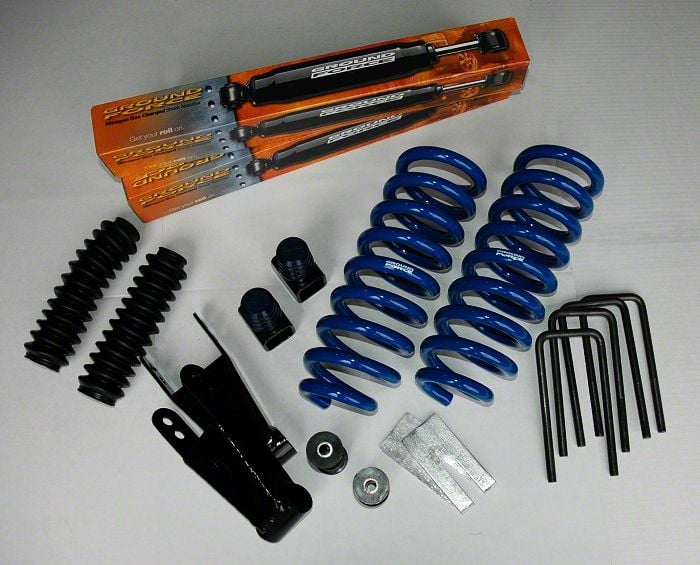 Ground Force F-150 Lowering Kit; 1-Inch Front / 2-Inch Rear 9903 (99-03 ...
