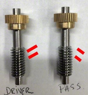 GruvenParts F-250 Super Duty Brass Towing Mirror Gear and Telescope ...