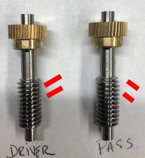 GruvenParts F-350 Super Duty Brass Towing Mirror Gear and Telescope ...