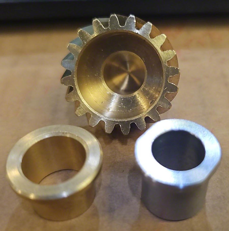 GruvenParts Tahoe Brass Seat Forward/Aft Adjustment Gear GM-FWD (07-13 ...