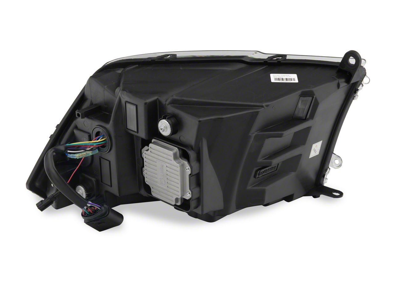 GTR Lighting RAM 1500 Carbide LED Headlights; Black Housing; Clear Lens ...