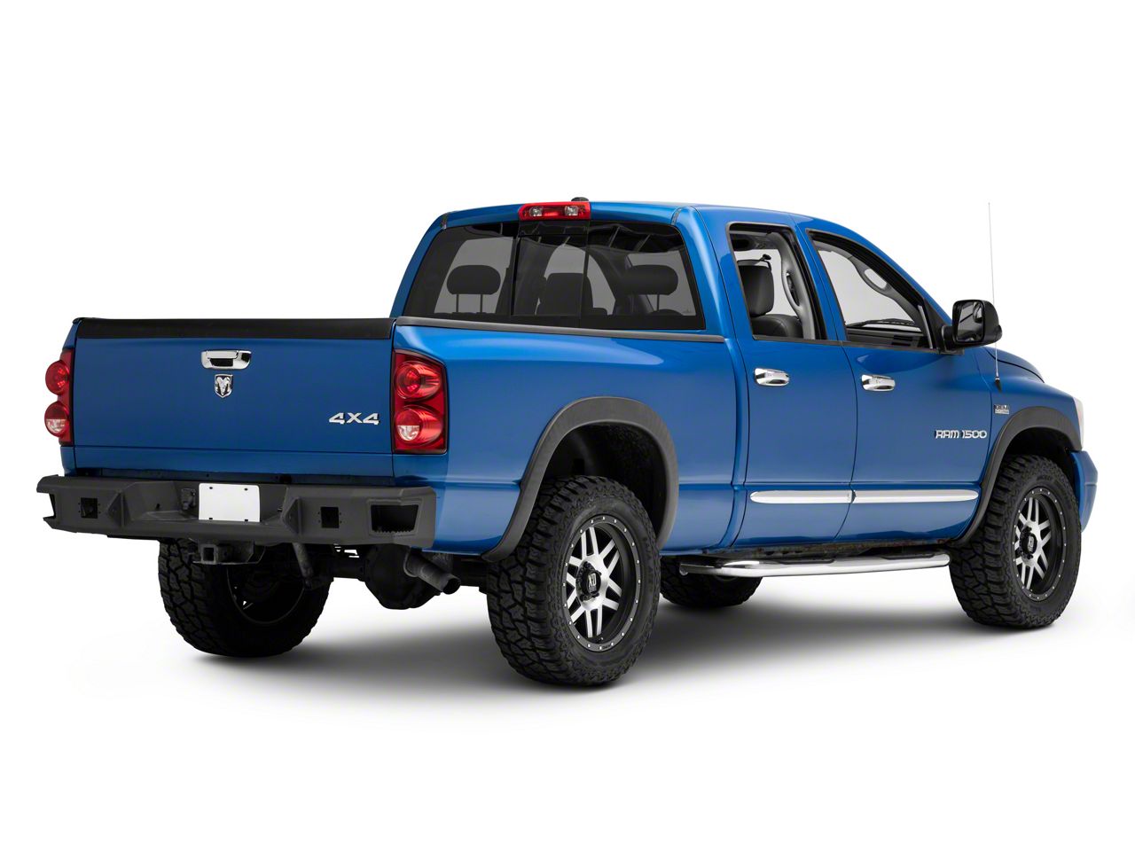 Hammerhead RAM 1500 Rear Bumper with Flush Mount Reverse Light Cutouts ...