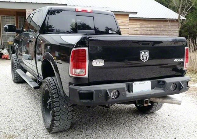 Hammerhead RAM 1500 Rear Bumper with Round Reverse Light Cutouts 600-56 ...