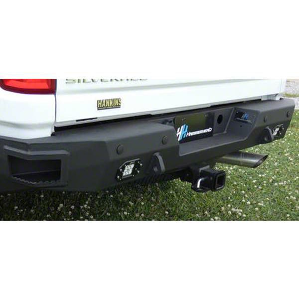 Hammerhead Silverado 3500 Rear Bumper with Flush Mount Light Openings ...