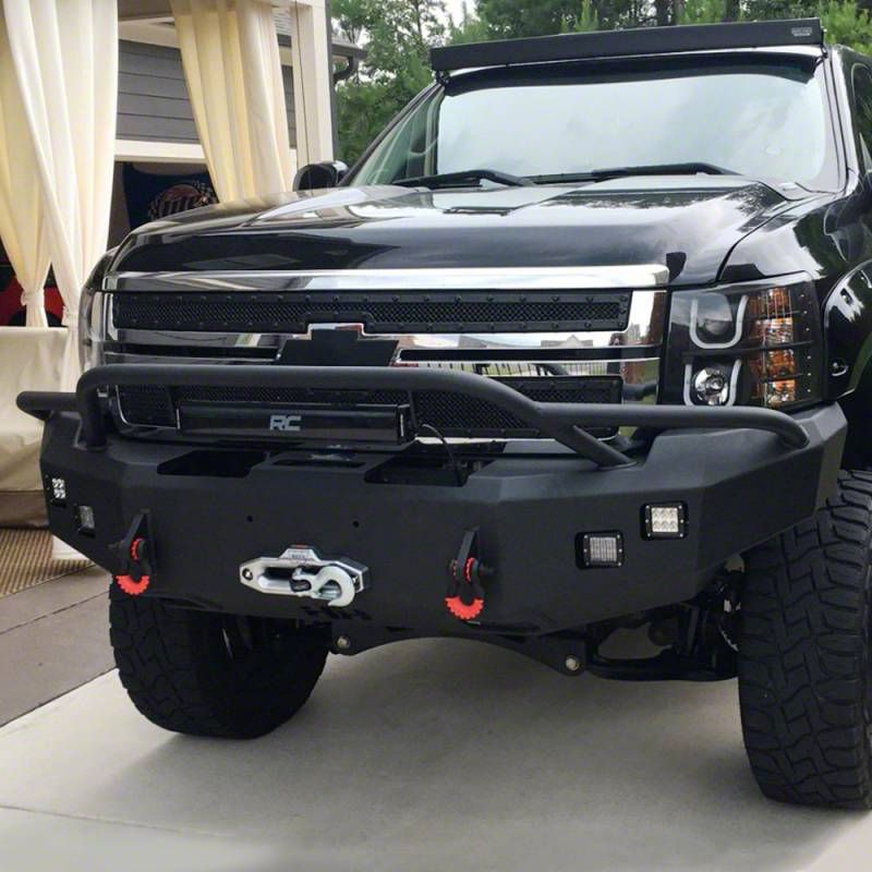 Hammerhead Silverado 3500 Winch Front Bumper with PreRunner Guard 600 ...