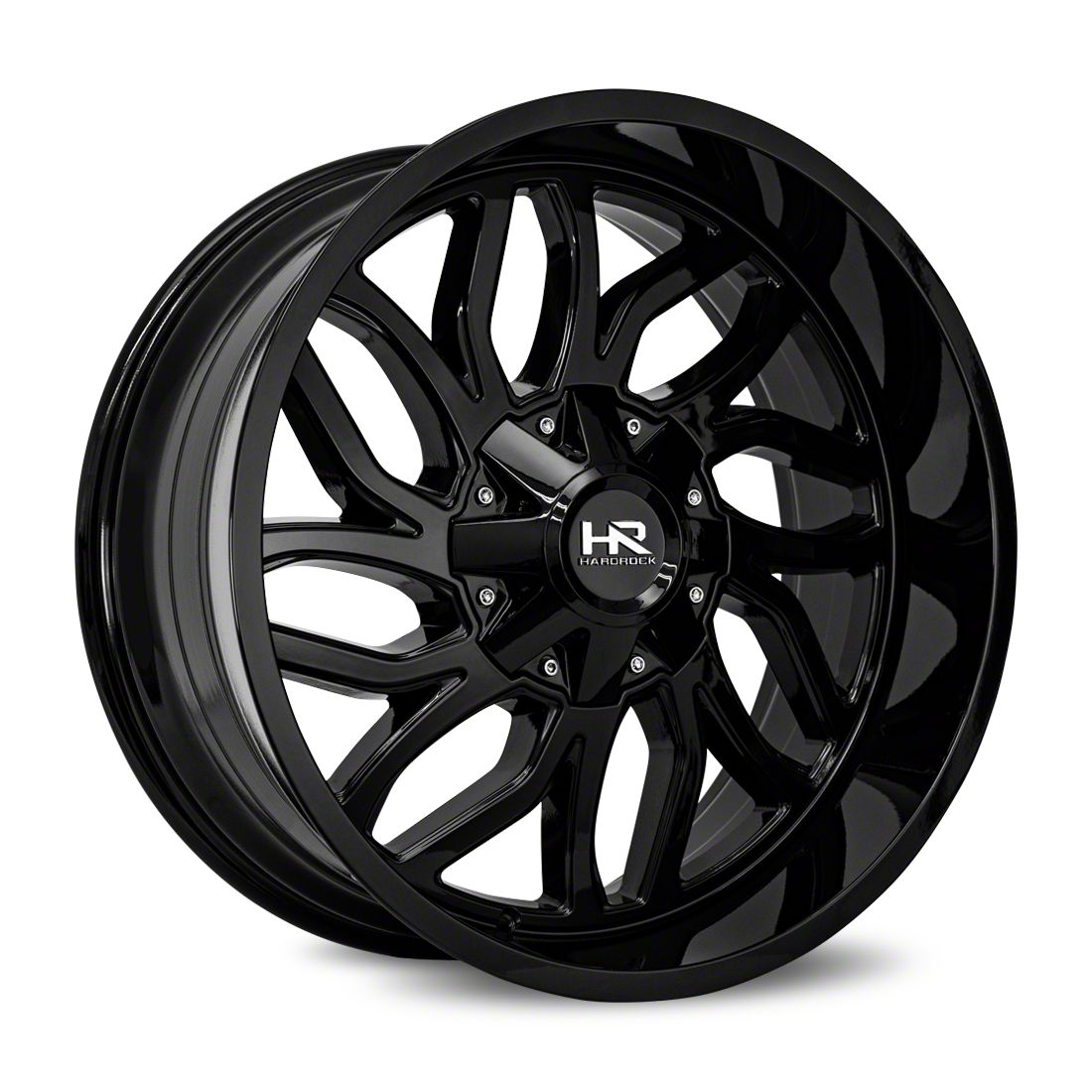 Hardrock Offroad RAM 1500 Destroyer Gloss Black 6-Lug Wheel; 20x10 ...