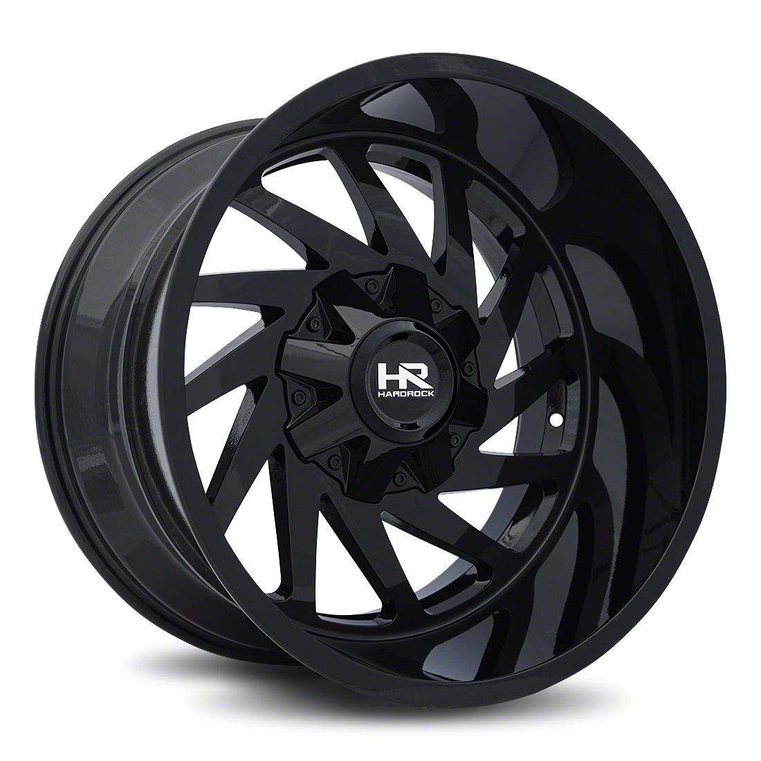 Hardrock Offroad RAM 2500 Crusher Gloss Black 8-Lug Wheel; 20x12; -44mm ...