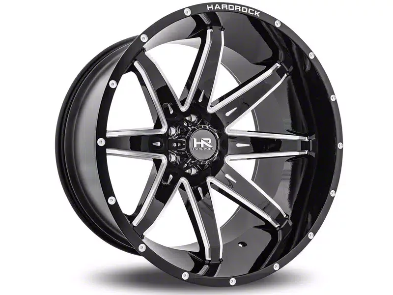 Hardrock Offroad F-350 Super Duty Painkiller Xposed Gloss Black Milled ...