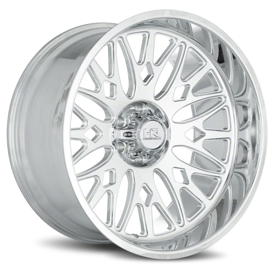 Hardrock Offroad RAM 1500 H907 Polished 6-Lug Wheel; 22x12; -51mm ...