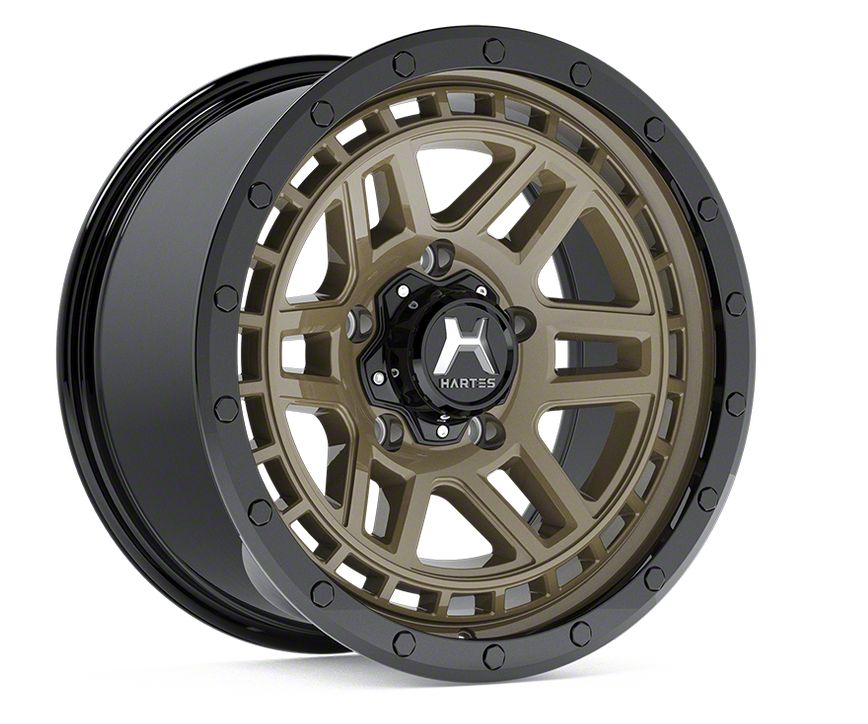 Hartes Metal Ranger Beast Matte Bronze with Black Simulated Beadlock 6 ...