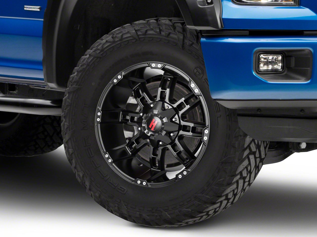 Havok Off-Road F-150 H103 Matte Black 6-Lug Wheel; 20x10; -24mm Offset ...