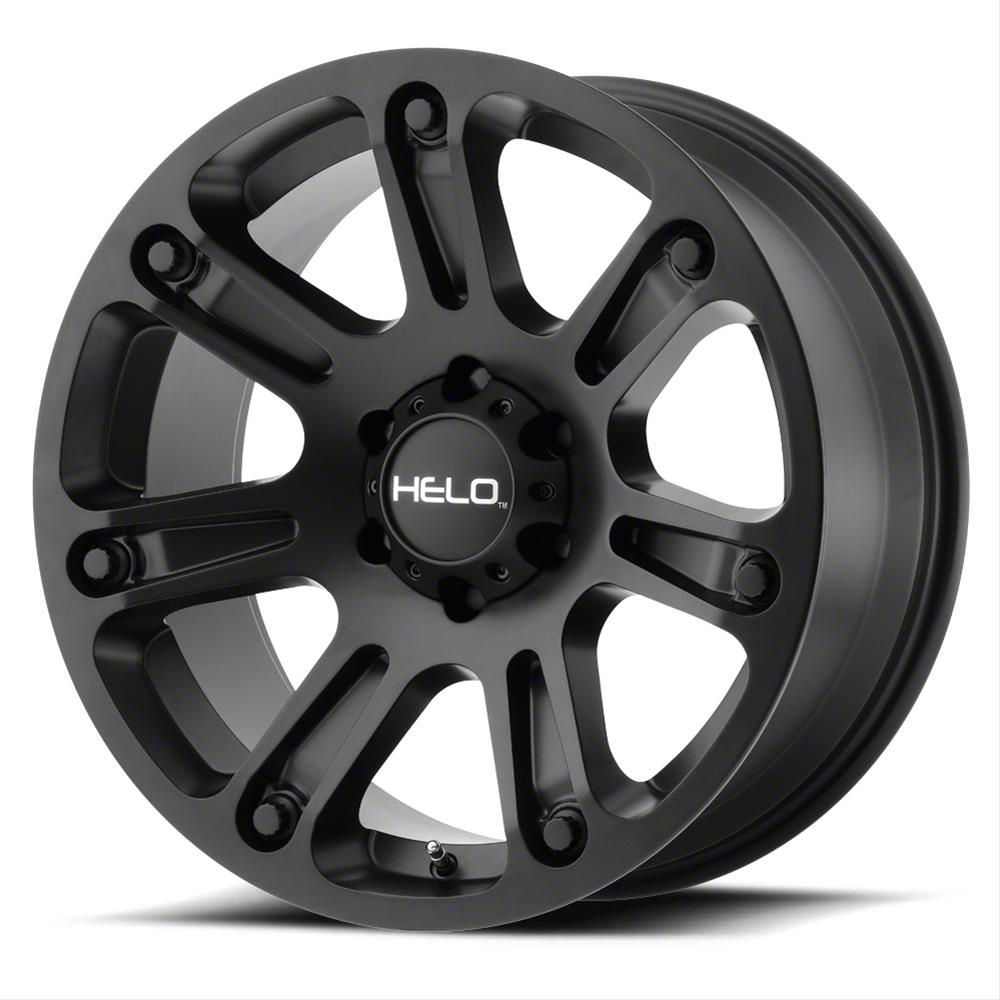 HELO F-150 HE904 Satin Black 6-Lug Wheel; 18x9; 0mm Offset ...
