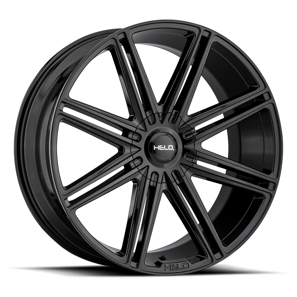 HELO Silverado 1500 HE913 Gloss Black 6-Lug Wheel; 20x8.5; 35mm Offset ...