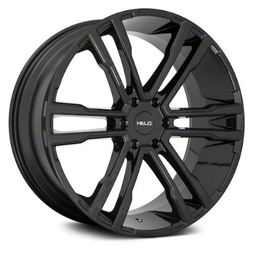 HELO Tahoe HE918 Gloss Black 6-Lug Wheel; 20x9; 30mm Offset ...