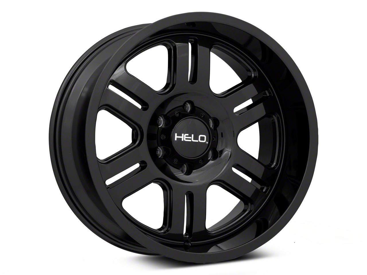HELO Sierra 1500 HE916 Gloss Black 6-Lug Wheel; 20x10; -18mm Offset ...