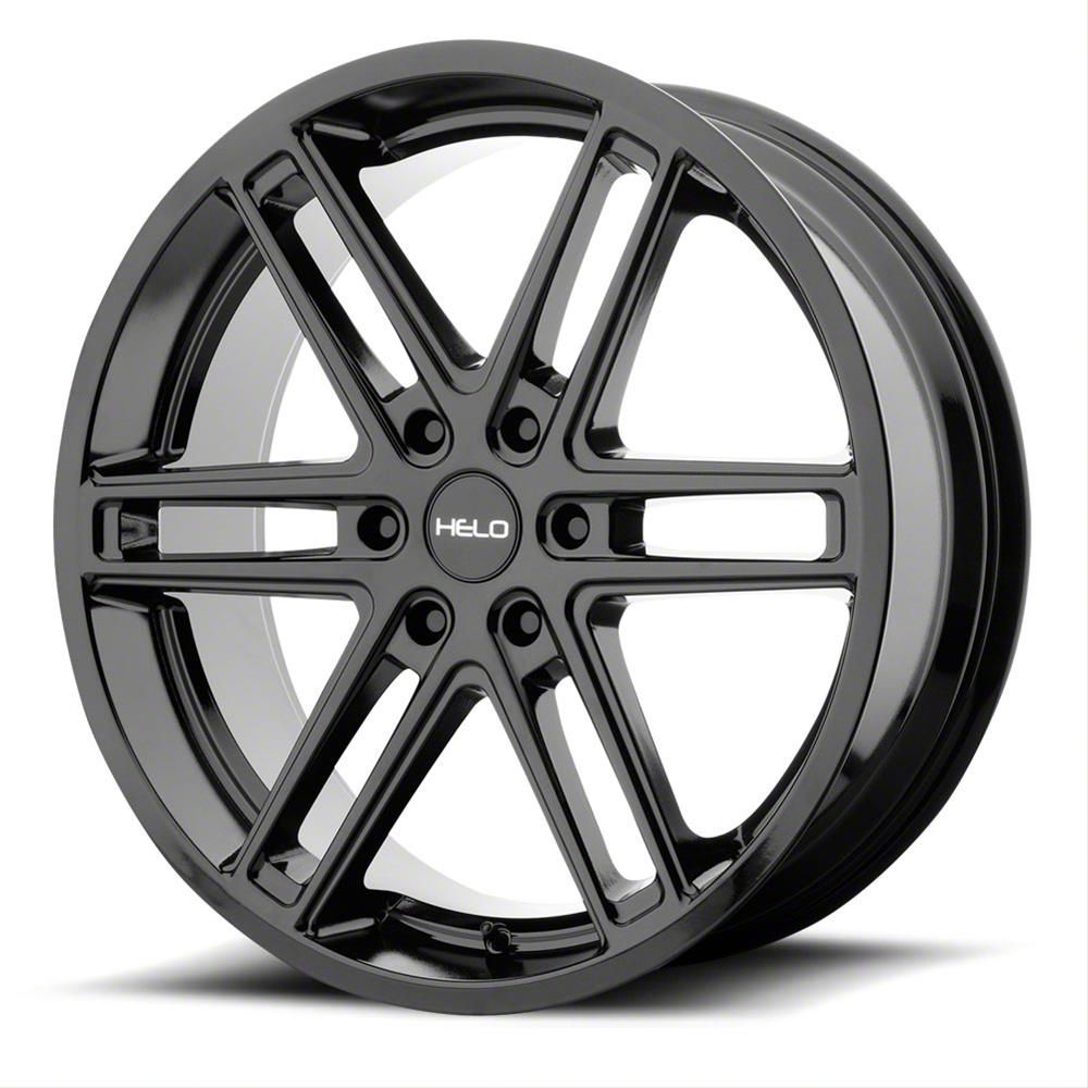 HELO Tahoe HE908 Gloss Black 6-Lug Wheel; 20x9; 30mm Offset ...