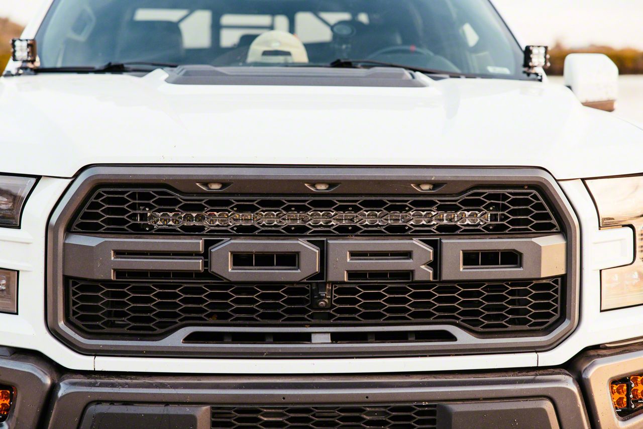 Heretic Studios F-150 30-Inch LED Light Bar with Behind the Grille ...