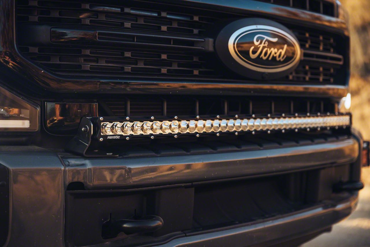 Heretic Studios F-250 Super Duty 40-Inch Curved LED Light Bar with ...