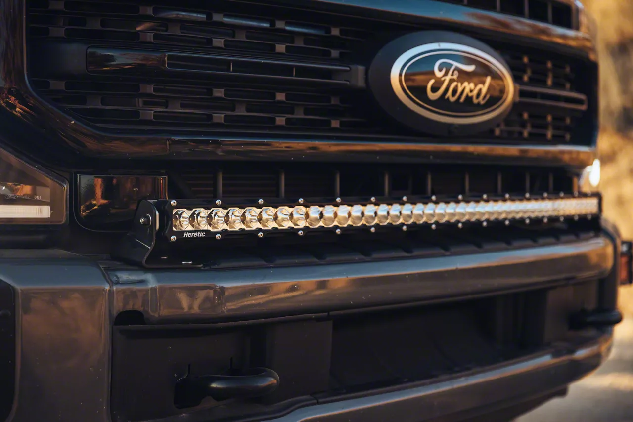 Heretic Studios F-350 Super Duty 40-Inch Curved LED Light Bar with ...