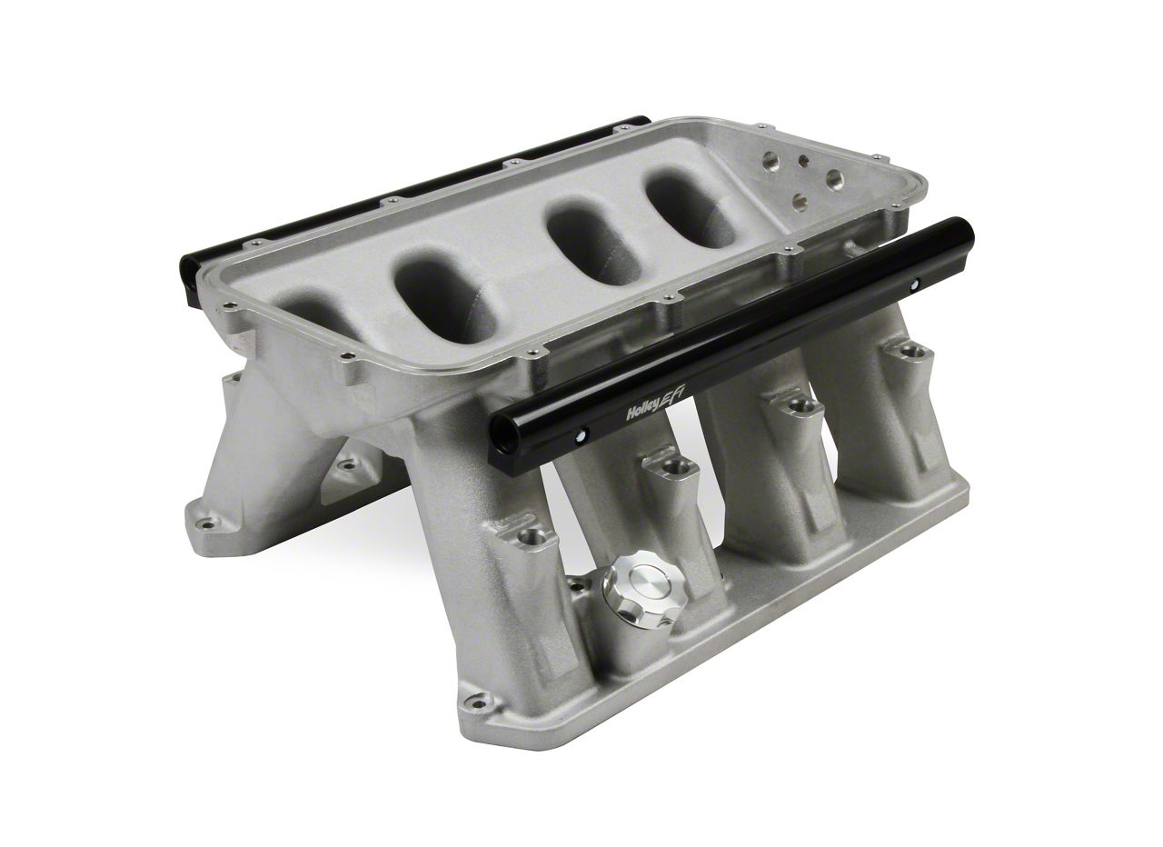 Holley EFI RAM 1500 Gen III HEMI Hi-Ram EFI Intake Manifold with 95mm ...