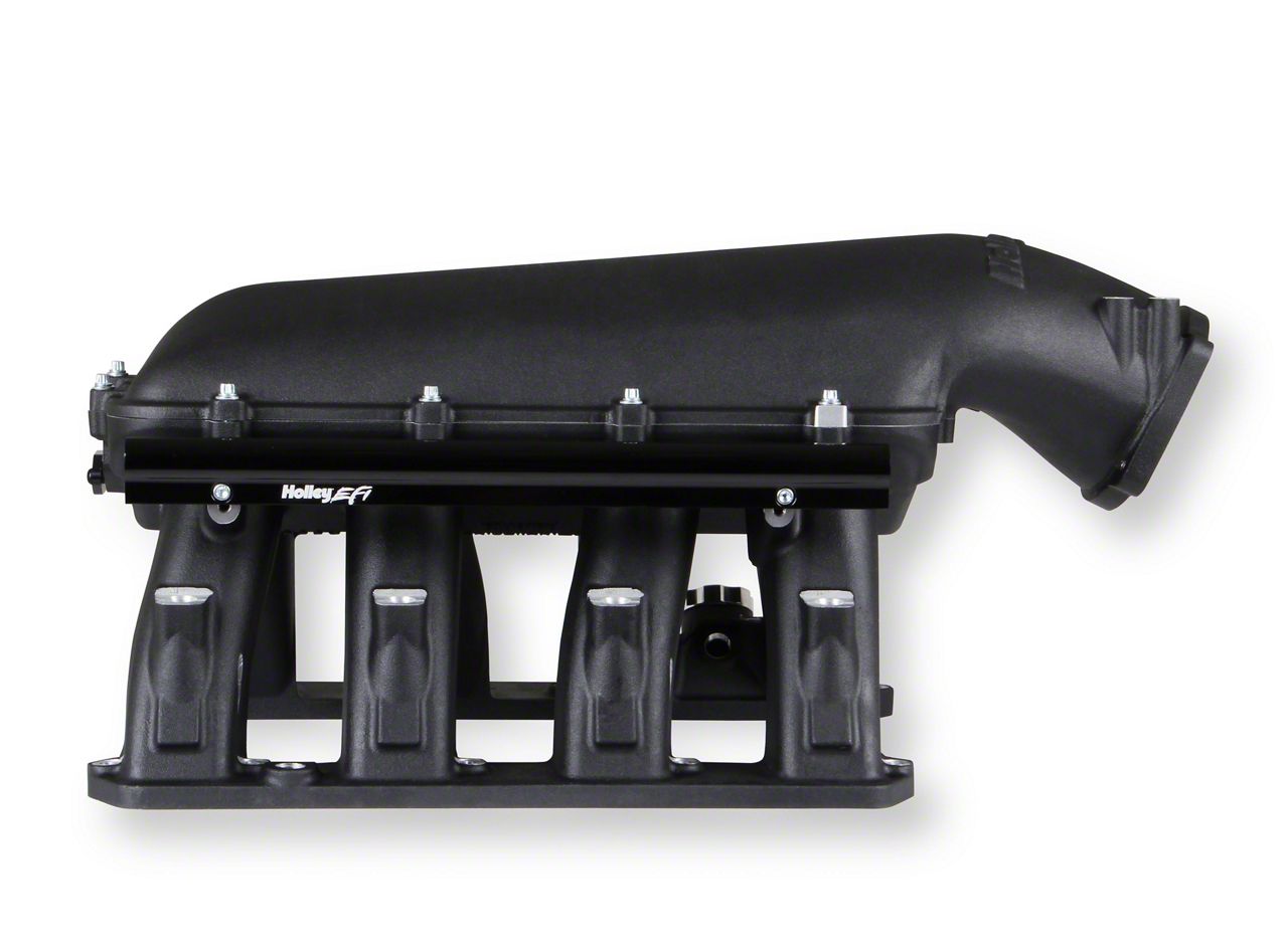 Holley EFI RAM 1500 Gen III HEMI Hi-Ram EFI Intake Manifold with 95mm ...