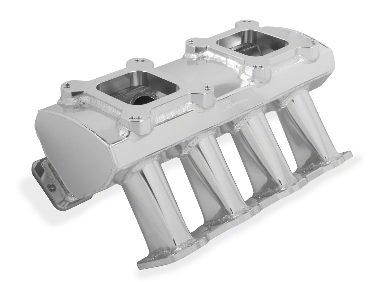 Holley Sierra 1500 GM LS3/L92 Hi-Ram Single Plane Dual Quad Carbureted ...