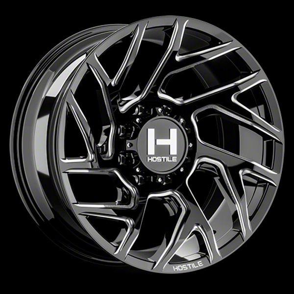 Hostile Silverado 2500 Vortex Blade Cut 8-Lug Wheel; 20x9; 12mm Offset ...
