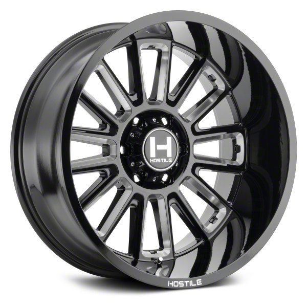 Hostile RAM 2500 Predator Blade Cut 8-Lug Wheel; 20x10; -19mm Offset ...