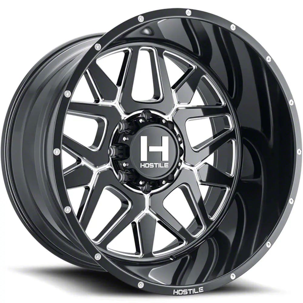 Hostile F-250 Super Duty Diablo Blade Cut 8-Lug Wheel; 20x12; -44mm ...