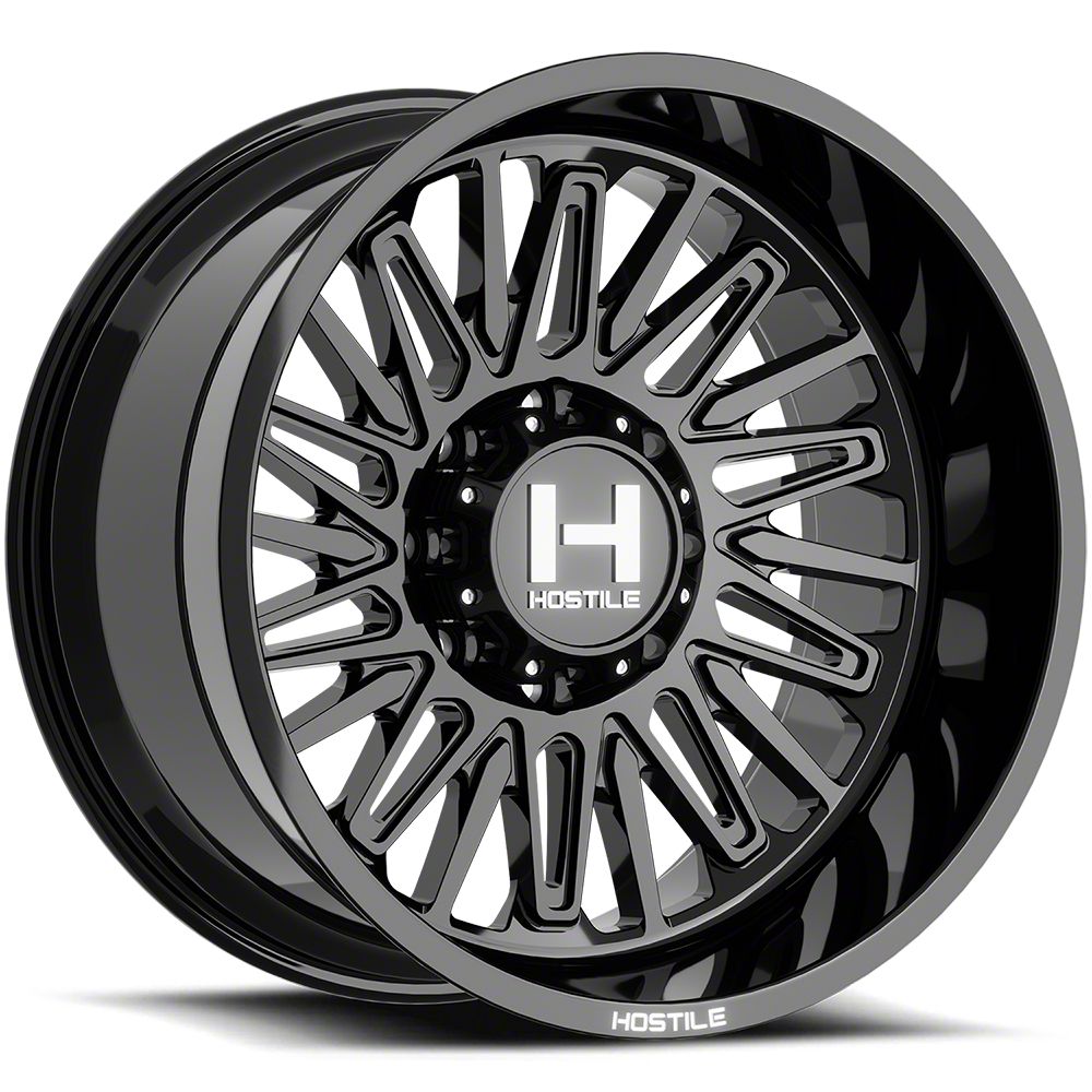 Hostile F-250 Super Duty Dominator Asphalt 8-Lug Wheel; 18x9; 12mm ...