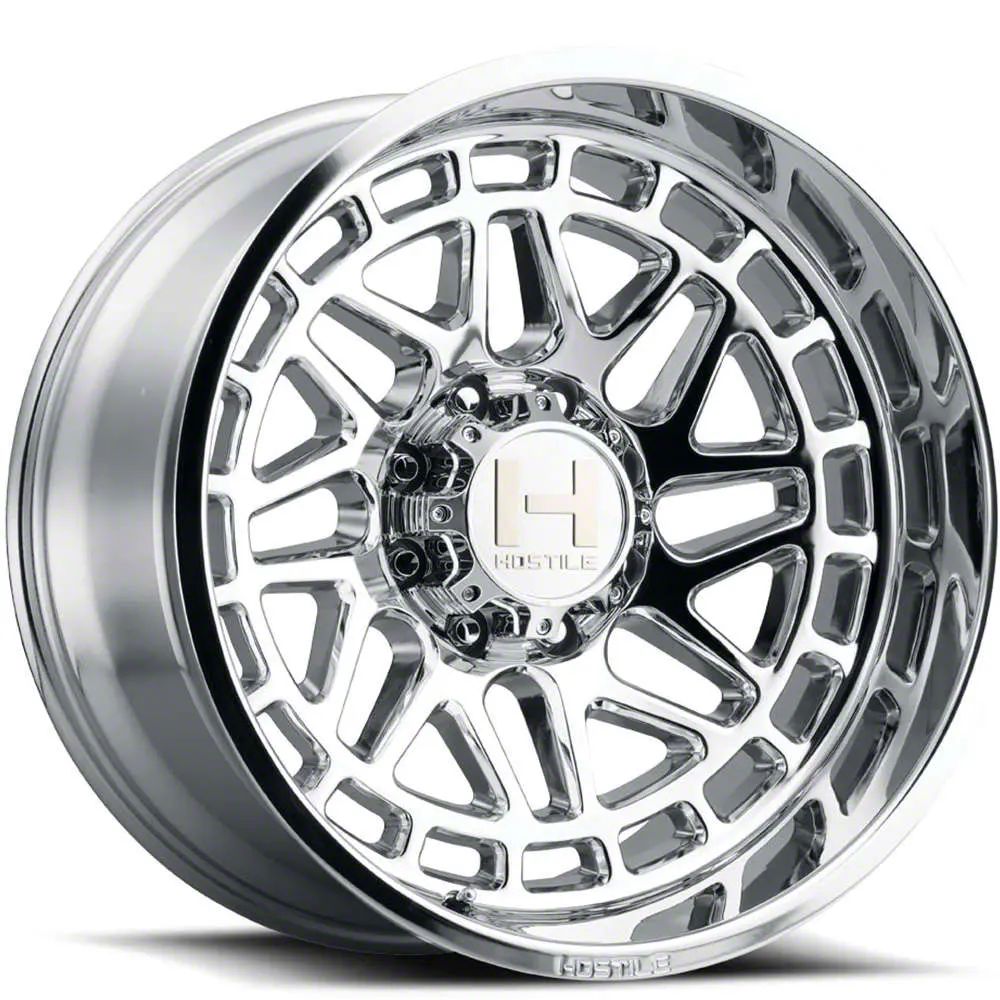 Hostile RAM 3500 Reaper Armor Plated 8-Lug Wheel; 20x9; 12mm Offset ...