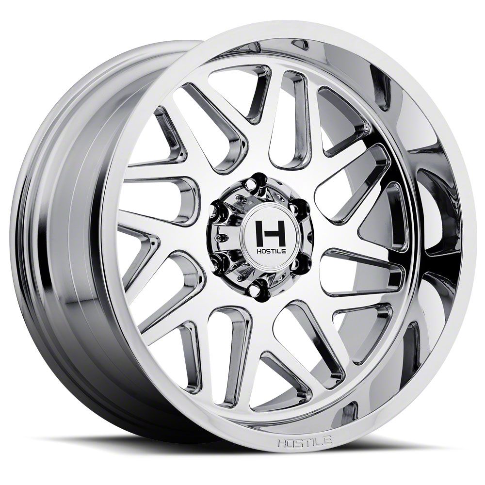 Hostile Sierra 3500 Sprocket Armor Plated 8-Lug Wheel; 22x14; -76mm ...