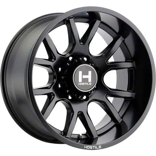 Hostile RAM 2500 Rage Asphalt 8-Lug Wheel; 22x14; -76mm Offset H113 ...