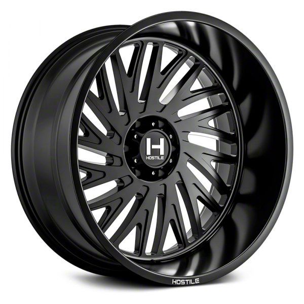 Hostile Canyon Syclone Asphalt 6-Lug Wheel; 20x12; -44mm Offset H131 ...