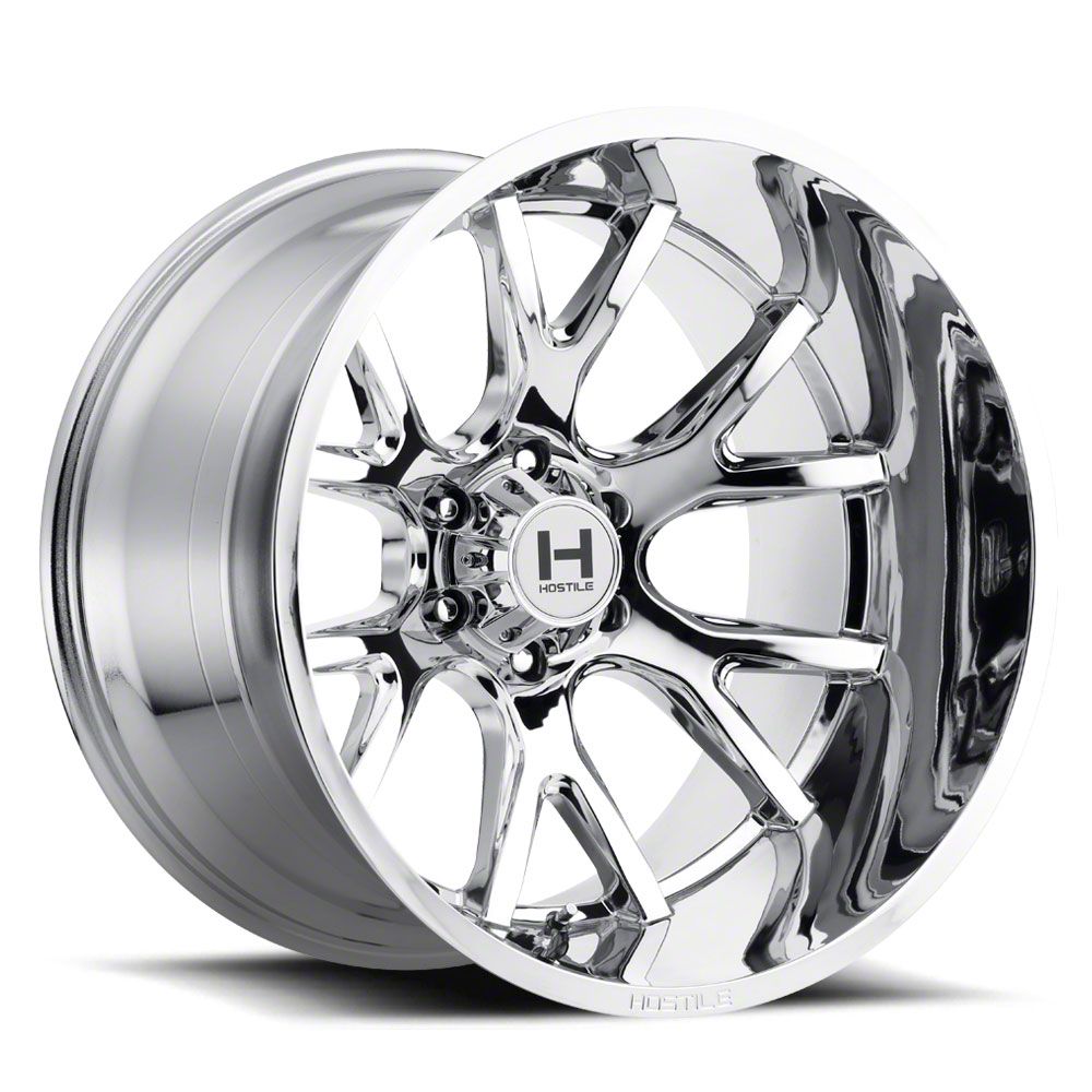 Hostile F-150 Rage Armor Plated 6-Lug Wheel; 22x12; -44mm Offset H113 ...