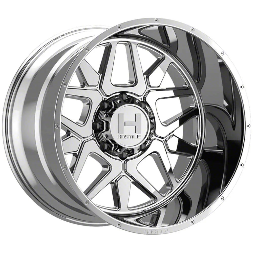 Hostile RAM 1500 Diablo Armor Plated 8-Lug Wheel; 20x10; -19mm Offset ...