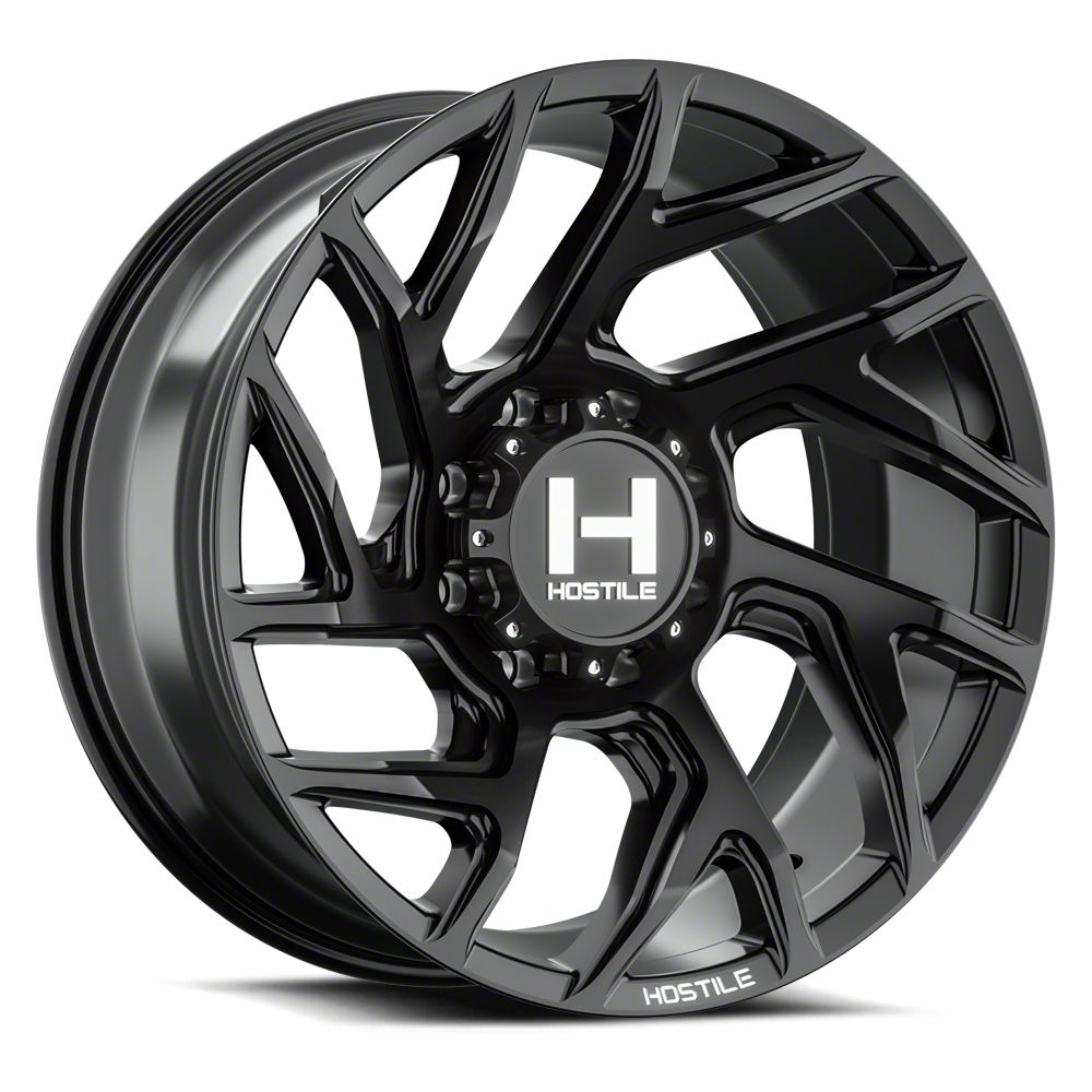 Hostile RAM 1500 Vortex Asphalt 8-Lug Wheel; 20x12; -44mm Offset H141 ...