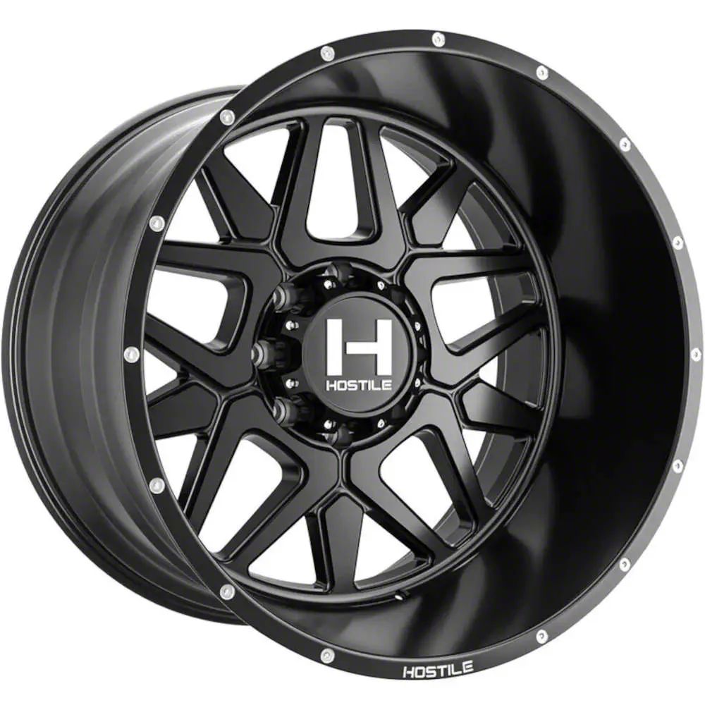 Hostile Silverado 2500 Diablo Asphalt 8-Lug Wheel; 20x9; 0mm Offset ...