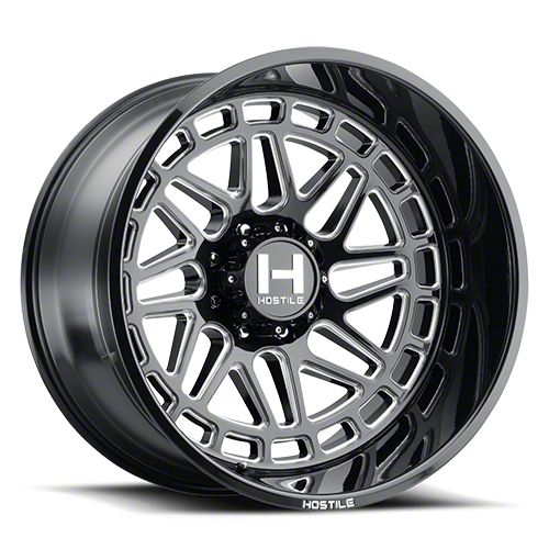 Hostile Silverado 3500 Reaper Blade Cut 8-Lug Wheel; 20x9; 12mm Offset ...