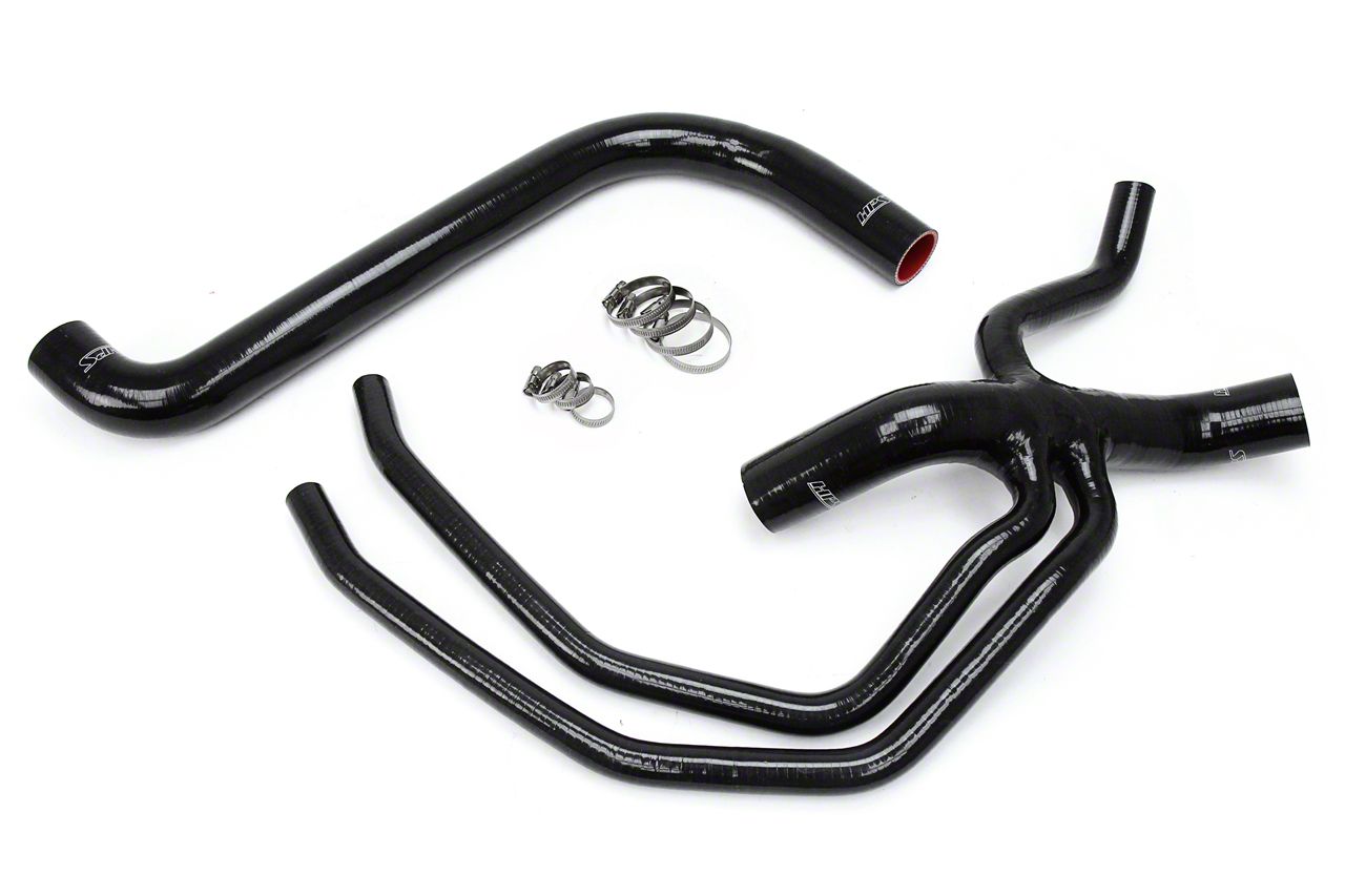 HPS F-150 Silicone Radiator Coolant Hose - Black 57-1673-BLK (99-03 F ...