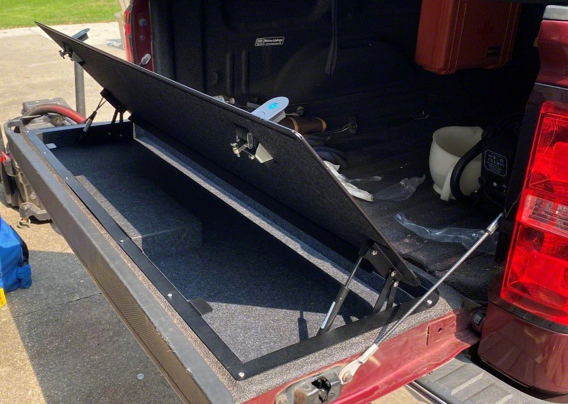 Huracan Fabrication Silverado 1500 Tailgate Storage System US Silverado ...