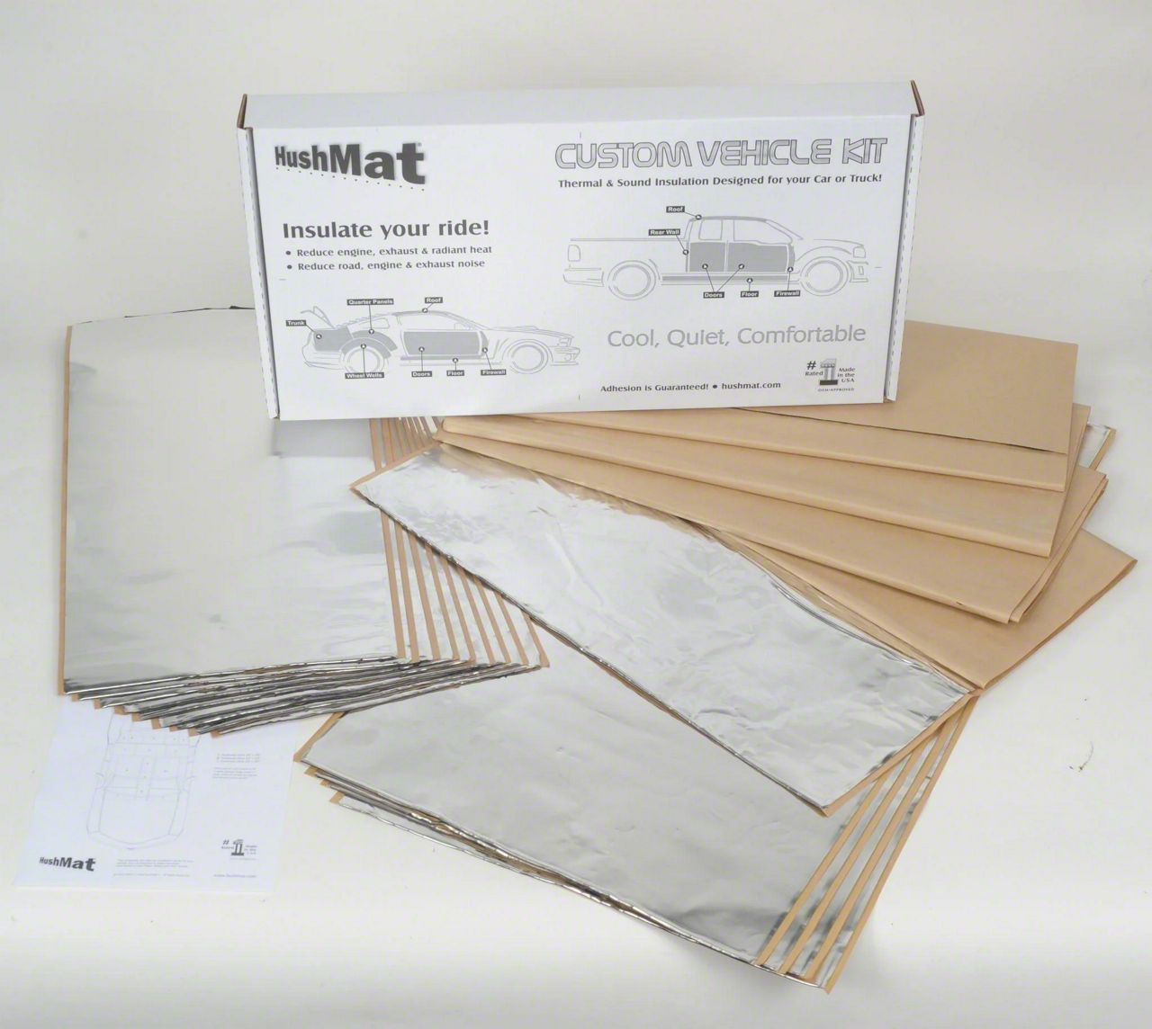 Hushmat RAM 1500 Sound Deadening and Thermal Insulation Complete Kit ...