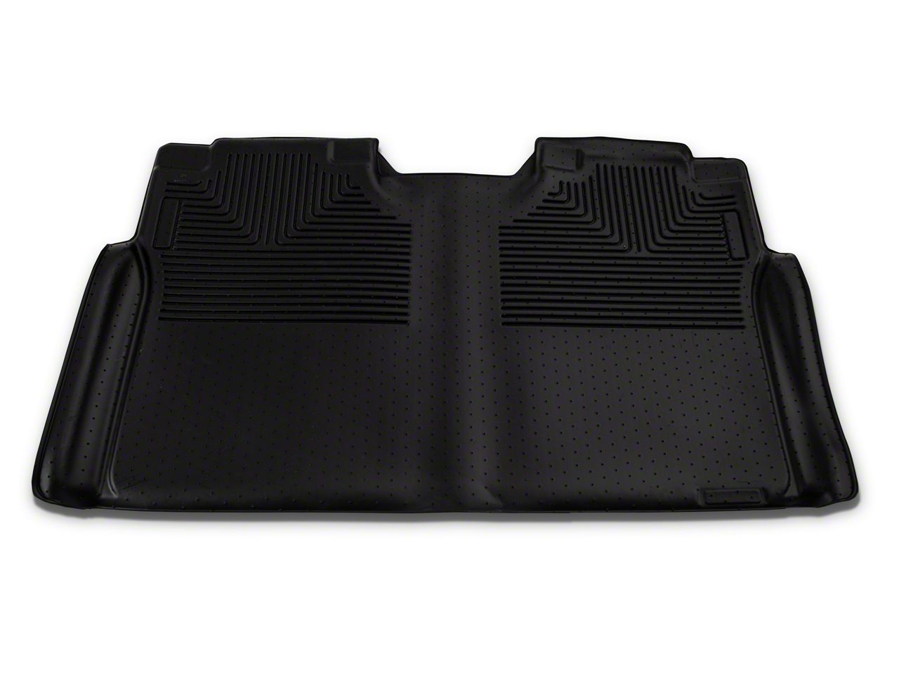Husky Liners F-150 X-Act Contour Front and Second Seat Floor Liners; Black 53498 (15-25 F-150 ...