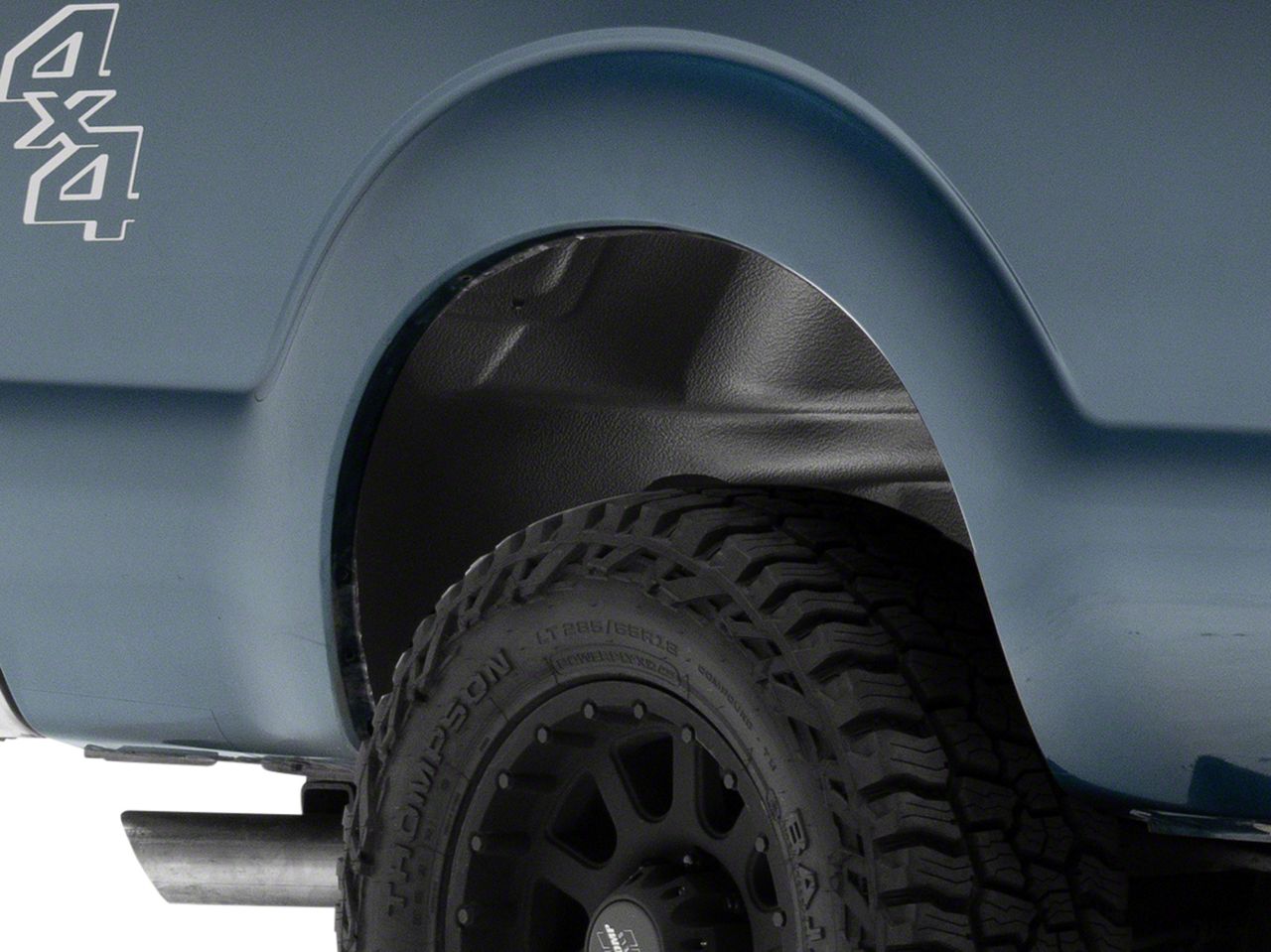 Husky Liners F-350 Super Duty Rear Wheel Well Guards; Black 79111 (11 ...