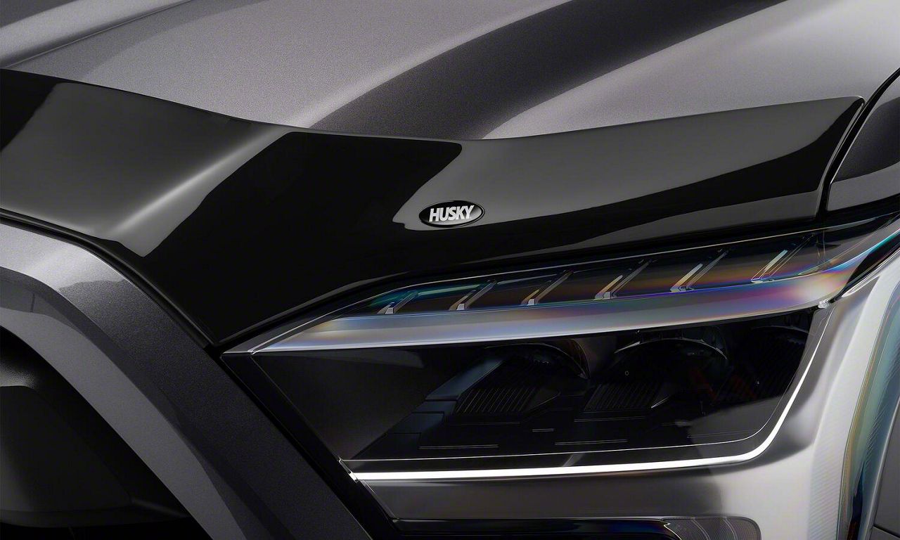 Husky Liners F-350 Super Duty Aeroskin Hood Protector; Smoke 2842235 ...