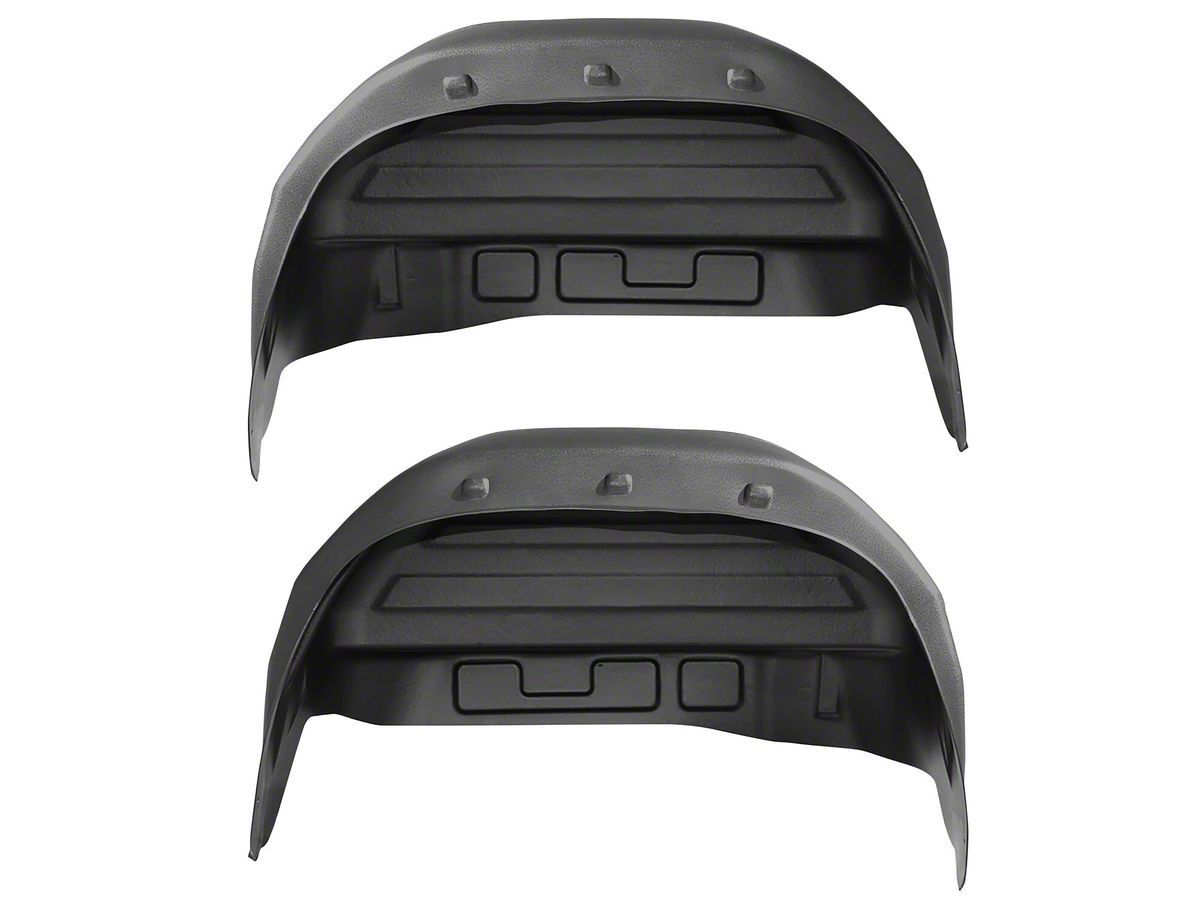 Husky Liners Silverado 2500 Rear Wheel Well Guards; Black 79041 (01-06 ...