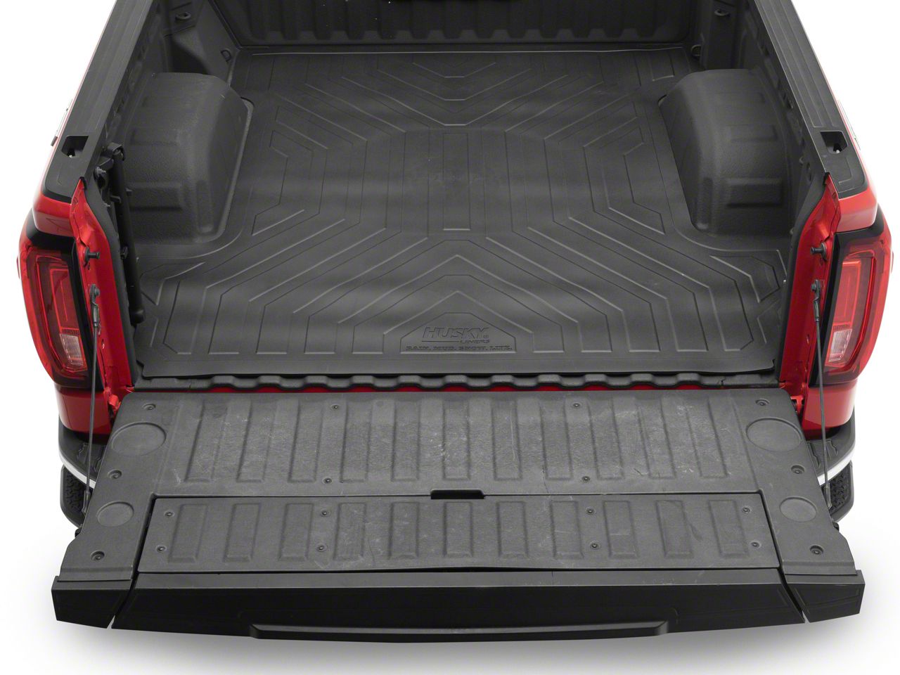 Husky Liners Sierra 1500 Heavy Duty Bed Mat; Black S511831 (19-25 ...