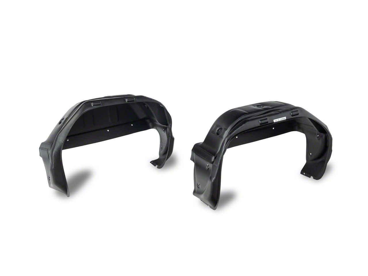 Husky Liners Sierra 1500 Rear Wheel Well Guards; Black 79071 (19-25 ...