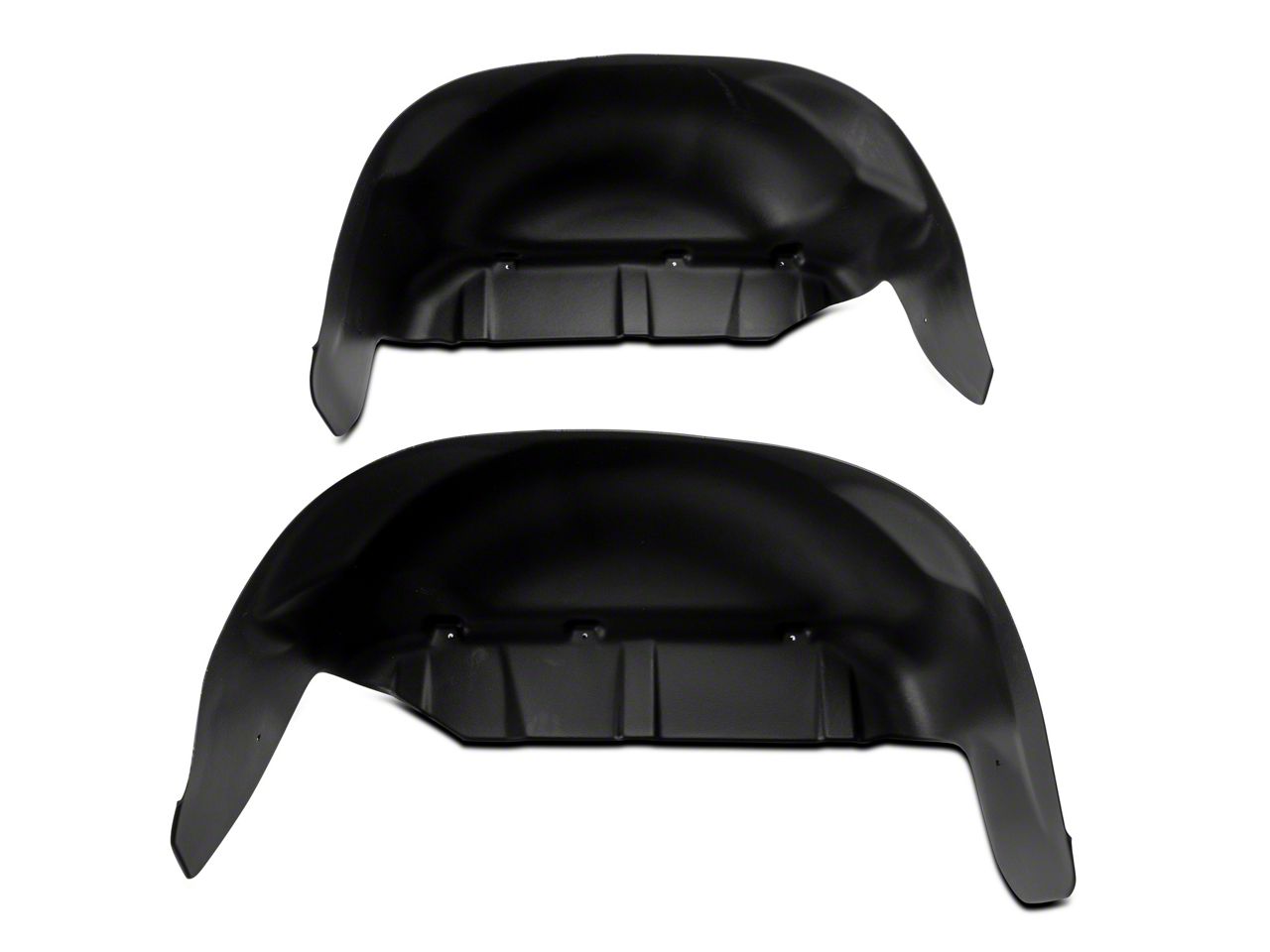 Husky Liners Silverado 1500 Rear Wheel Well Guards; Black 79061 (19-25 ...
