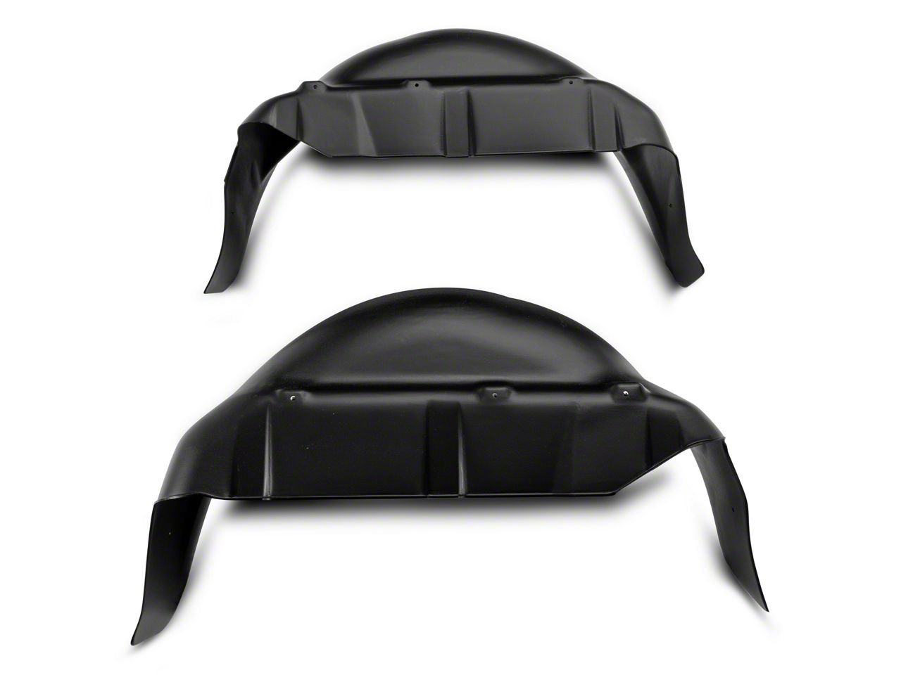 Husky Liners Silverado 1500 Rear Wheel Well Guards; Black 79061 (19-25 ...